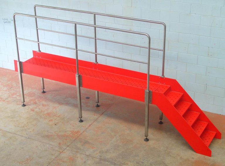 Stainless Steel Permit Walks, Catwalks, Stairs. Auckland made.